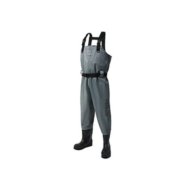 エクセル OH-003P チェストハイウェダー 70D (フェルトピンソール) 3L (27.0cm-28.0cm) グレー