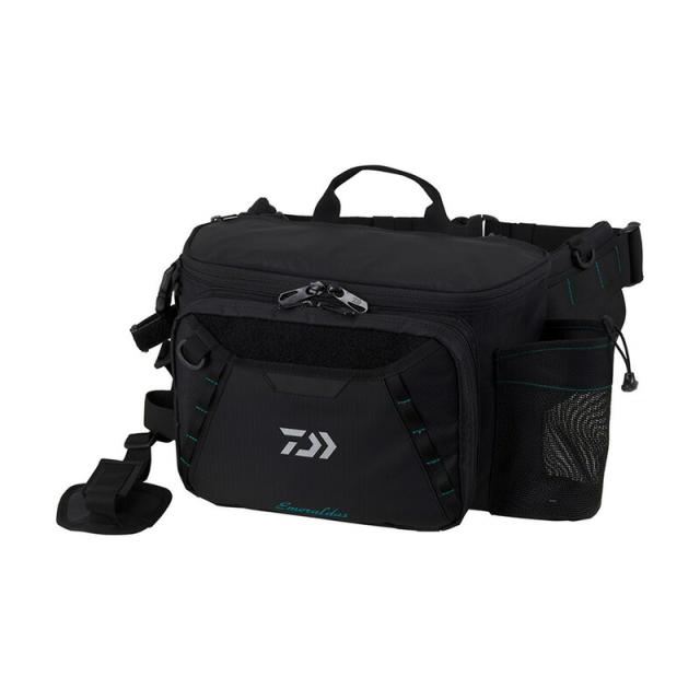 ダイワ エメラルダス タクティカル ヒップバッグ(C) ブラック