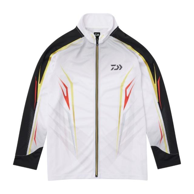 ダイワ DE-7324T トーナメント フルジップドライシャツ XL ホワイト