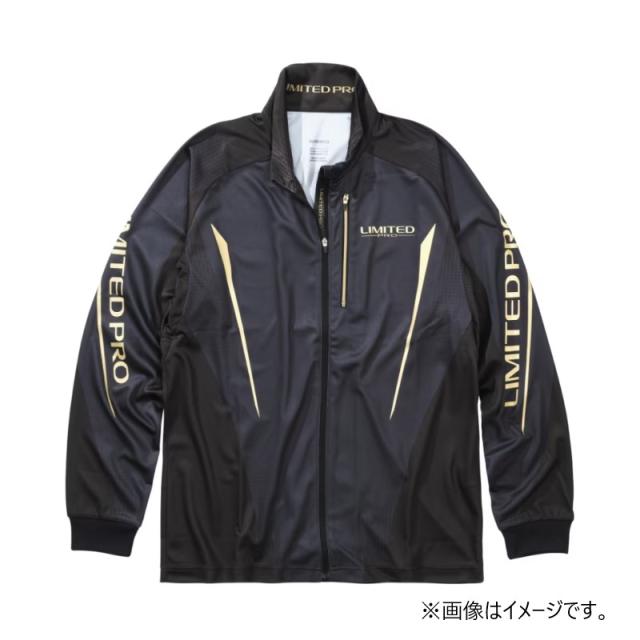 シマノ SH-107Y リミテッドプロ フルジップシャツ XL リミテッドブラック