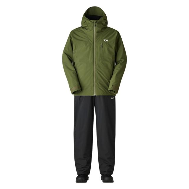 ダイワ DW-3525 レインマックス ウインタースーツ 2XL オリーブグリーン
