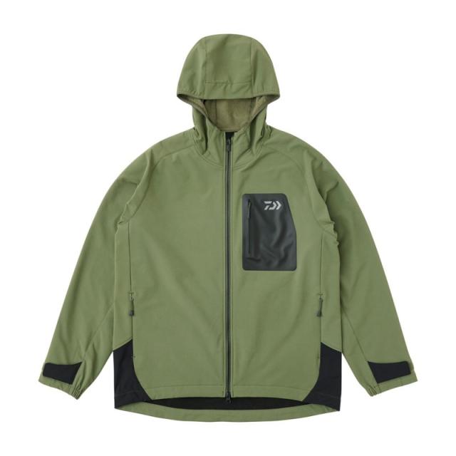 ダイワ DJ-9325 STORMFLEECE ウィンドブロック ジャケット L オリーブグリーン