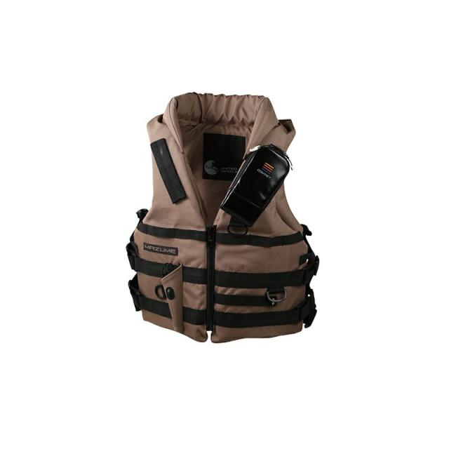 オレンジブルー MZLJ-772 mazume コンタクトライフジャケット フリー タン