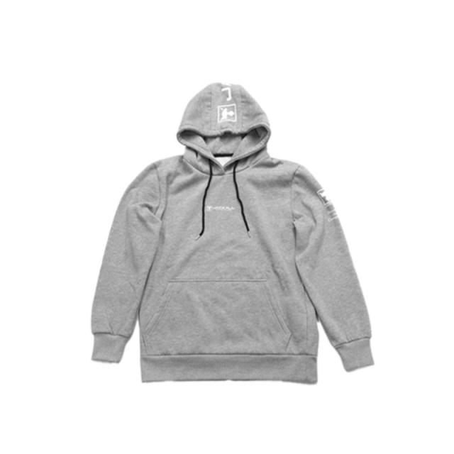 ジャッカル HU-A001 プルオーバーフーディ M グレー