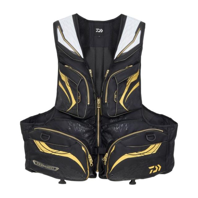 ダイワ DF-3025T トーナメント バリアテック サイバーフロート M ブラック / 磯釣り フローティングベスト