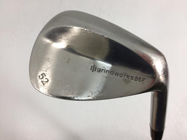 お買い得品！【中古ゴルフクラブ】Grindworks(グラインドワークス) grindworks(グラインドワークス) 86F ウェッジ KBS S-Taper120スチール AW【14日間返品OK】