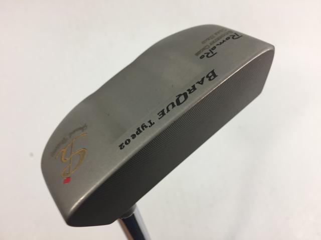 お買い得品！【中古ゴルフクラブ】RomaRo(ロマロ) BARQUE(バーク) TYPE-02 パター オリジナルスチール パター【14日間返品OK】
