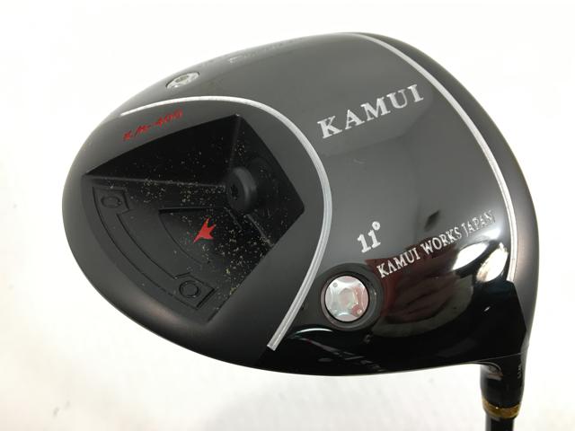 お買い得品！【中古ゴルフクラブ】【超美品】カムイ KM-400 ドライバー ダブルキックシャフト 1W【14日間返品OK】
