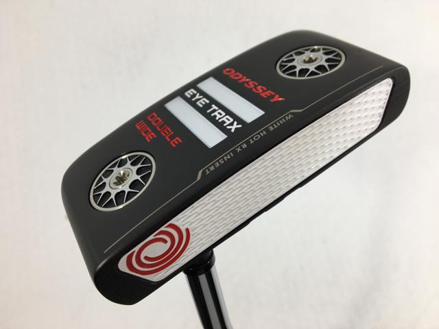 お買い得品！【中古ゴルフクラブ】【超美品】オデッセイ EYE TRAX (アイトラックス) DOUBLE WIDE パター オリジナルスチール パター【14日間返品OK】