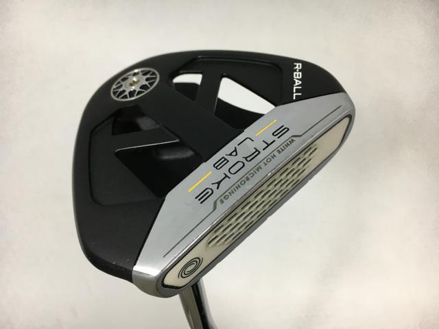 お買い得品！【中古ゴルフクラブ】オデッセイ STROKE LAB(ストローク ラボ) R-BALL パター 2019 オリジナルスチール パター【14日間返品OK】