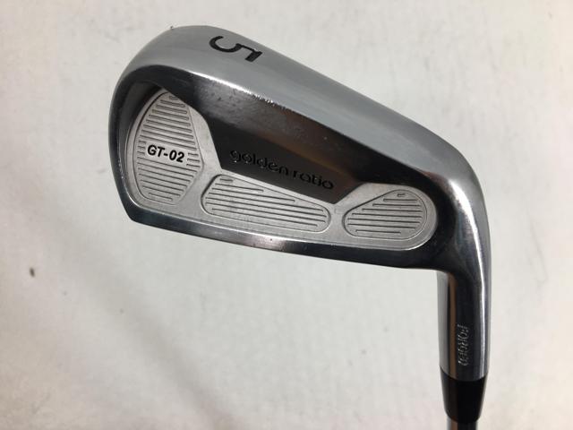 お買い得品！【中古ゴルフクラブ】(6本セット)Golden Ratio(ゴールデンレシオ) Golden Ratio(ゴールデンレシオ) GT-02 アイアン NSプロ MODUS3 TOUR130 5〜9.P【14日間返品OK】