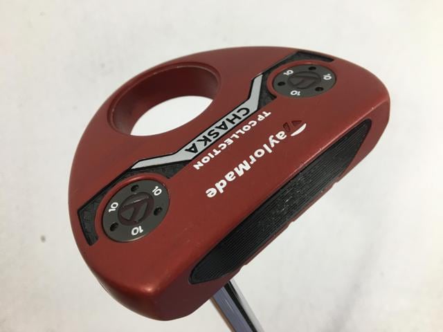 お買い得品！【中古ゴルフクラブ】テーラーメイド TP コレクション RED(レッド) Chaska (チャスカ) パター 2017 オリジナルスチール パター【14日間返品OK】