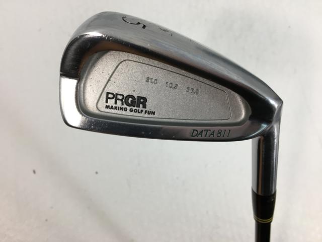 お買い得品！【中古ゴルフクラブ】(8本セット)プロギア データ811 アイアン オリジナルカーボン 3〜9.P【14日間返品OK】