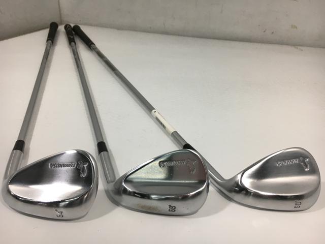 お買い得品！【中古ゴルフクラブ】HAYABUSA(ハヤブサ) HAYABUSA(ハヤブサ) ウエッジ MCI SOLID PW.AW.SW【14日間返品OK】