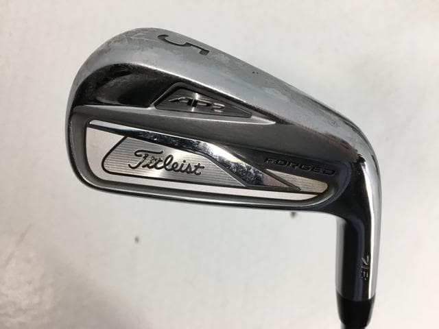 お買い得品！【中古ゴルフクラブ】(6本セット)タイトリスト AP2 718 アイアン (日本仕様) AMT TOUR WHITE スチール 5〜9.P【14日間返品OK】