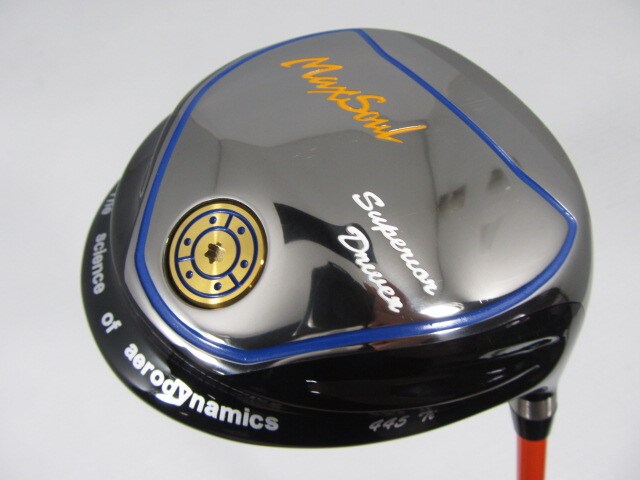 お買い得品！【中古ゴルフクラブ】マックスソウル(MAX SOUL) マックスソウル(MAX SOUL) スペリア 445ti ドライバー オリジナルカーボン 1W【14日間返品OK】