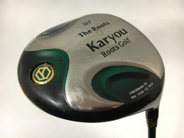 お買い得品！【中古ゴルフクラブ】ルーツゴルフ(ゴーセン) The ルーツ Karyou ドライバー 2015 オリジナルカーボン 1W【14日間返品OK】