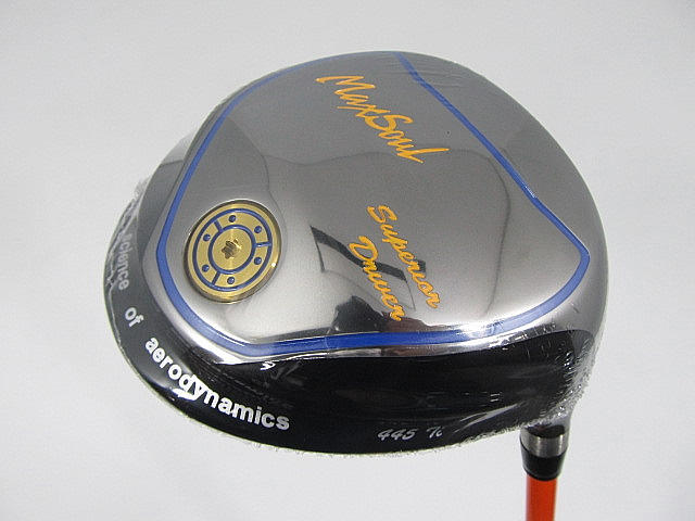 お買い得品！【中古ゴルフクラブ】【未使用品】マックスソウル(MAX SOUL) マックスソウル(MAX SOUL) スペリア 445ti ドライバー オリジナルカーボン 1W【14日間返品OK】