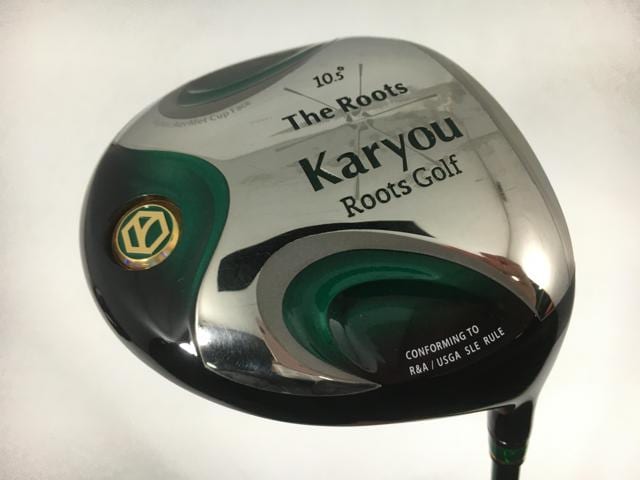 お買い得品！【中古ゴルフクラブ】ルーツゴルフ(ゴーセン) The ルーツ Karyou ドライバー 2015 オリジナルカーボン 1W【14日間返品OK】