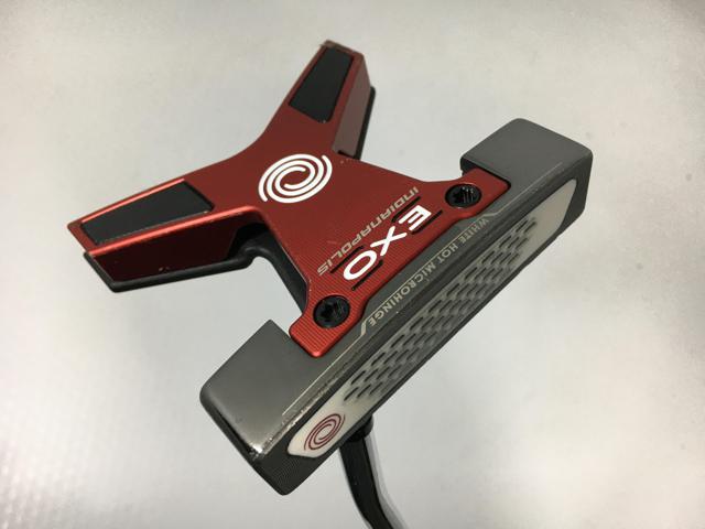 お買い得品！【中古ゴルフクラブ】オデッセイ EXO(エクソー) INDIANAPOLIS(インディアナポリス) パター オリジナルスチール パター【14日間返品OK】