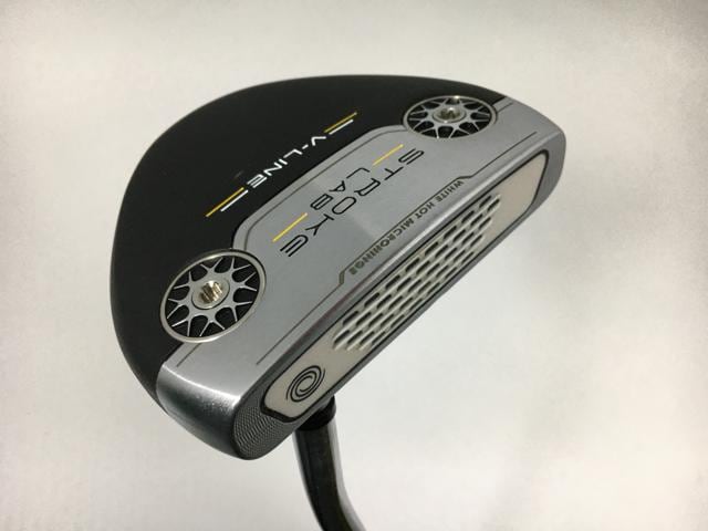 お買い得品！【中古ゴルフクラブ】【美品】オデッセイ STROKE LAB(ストローク ラボ) V-LINE パター 2019 オリジナルスチール パター【14日間返品OK】