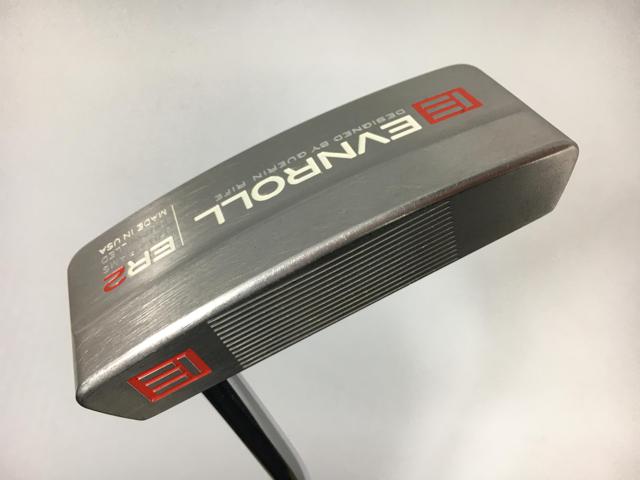 お買い得品！【中古ゴルフクラブ】EVNROLL(イーブンロール) EVNROLL(イーブンロール) ER2 ミッドブレード パター オリジナルスチール パター【14日間返品OK】