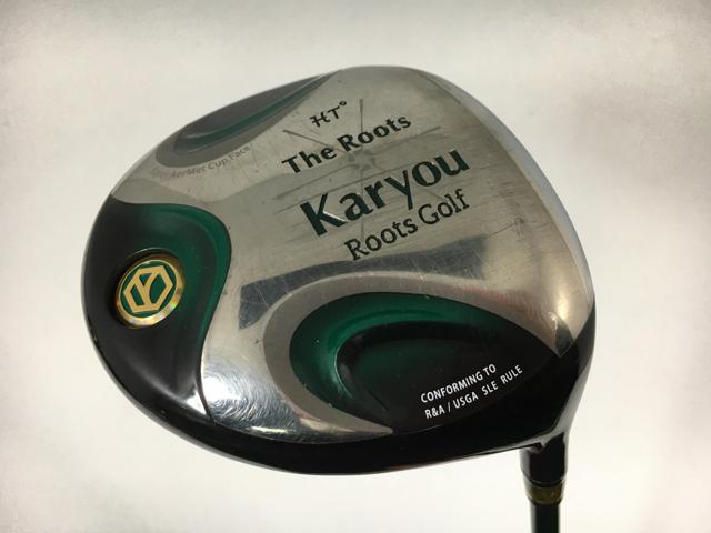お買い得品！【中古ゴルフクラブ】ルーツゴルフ(ゴーセン) The ルーツ Karyou ドライバー 2015 オリジナルカーボン 1W【14日間返品OK】