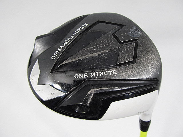 お買い得品！【中古ゴルフクラブ】グランプリ GP MAX ONE MINUTE(ワンミニッツ) ドライバー UST マミヤ ATTAS PUNCH 7 1W【14日間返品OK】