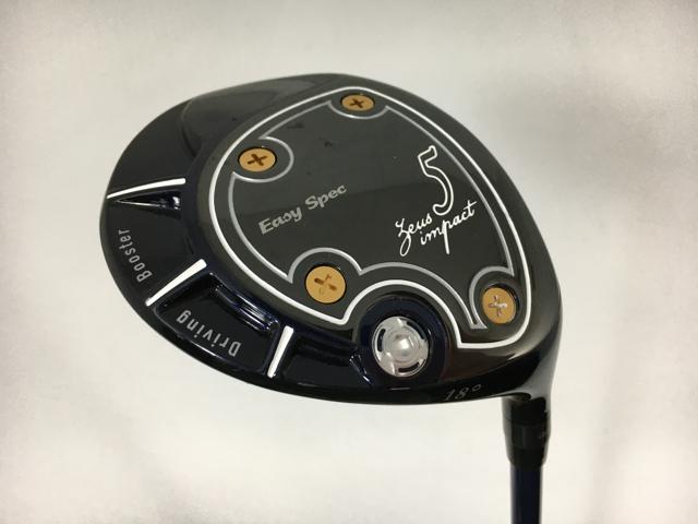 お買い得品！【中古ゴルフクラブ】キャスコ ZEUS IMPACT(ゼウスインパクト) Easy Spec フェアウェイ (高反発) 2019 オリジナルカーボン 5W【14日間返品OK】