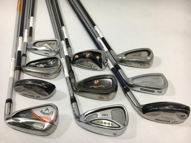 お買い得品！【中古ゴルフクラブ】各種メーカー メガ盛りセット 各種スチール/カーボン 【14日間返品OK】