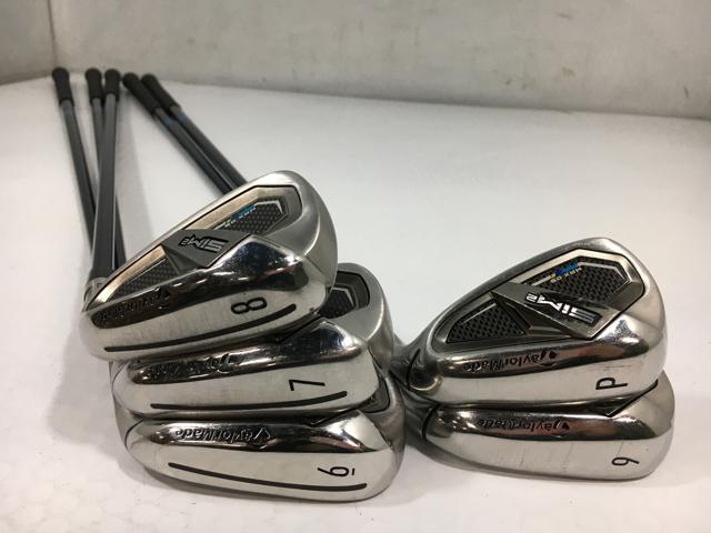 返品OK 【中古ゴルフクラブ】(5本セット)テーラーメイド SIM2 MAX