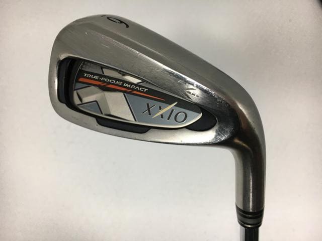 お買い得品！【中古ゴルフクラブ】(5本セット)ダンロップ ゼクシオ10 テン (XXIO 10 X) アイアン 2018 (ネイビー) NSプロ 870GH D.S.T 6〜9.P【14日間返品OK】