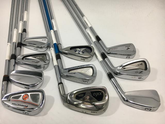 お買い得品！【中古ゴルフクラブ】各種メーカー メガ盛りセット 各種スチール 【14日間返品OK】
