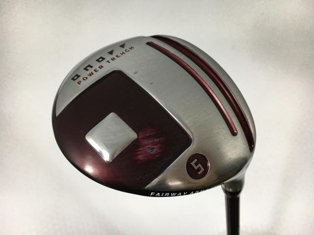 お買い得品！【中古ゴルフクラブ】ダイワ(グローブライド) ONOFF フェアウェイ アームズ 赤 (AKA) 2018 スムースキックMP-518F 5W【14日間返品OK】