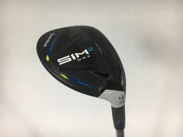 【中古ゴルフクラブ】【超美品】テーラーメイド SIM2 MAX (シム2 マックス) レスキュー 2021 (日本仕様) KBS MAX MT85 JP スチール U4【14日間返品OK】