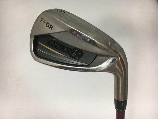 【中古ゴルフクラブ】(6本セット)プロギア RED チタンフェース アイアン 2016 オリジナルカーボン 6〜9.P.A【14日間返品OK】