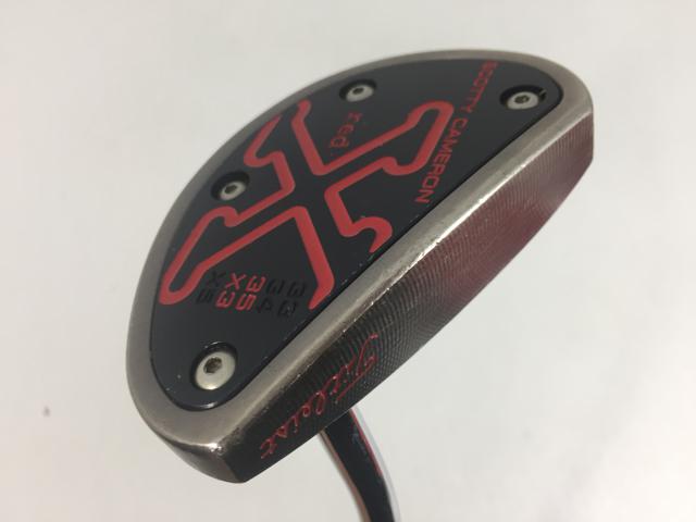 【中古ゴルフクラブ】タイトリスト スコッティ・キャメロン RED X3 オリジナルスチール パター【14日間返品OK】