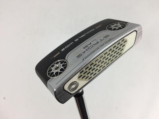 【中古ゴルフクラブ】オデッセイ STROKE LAB(ストローク ラボ) DOUBLE WIDE パター 2019 オリジナルスチール パター【14日間返品OK】