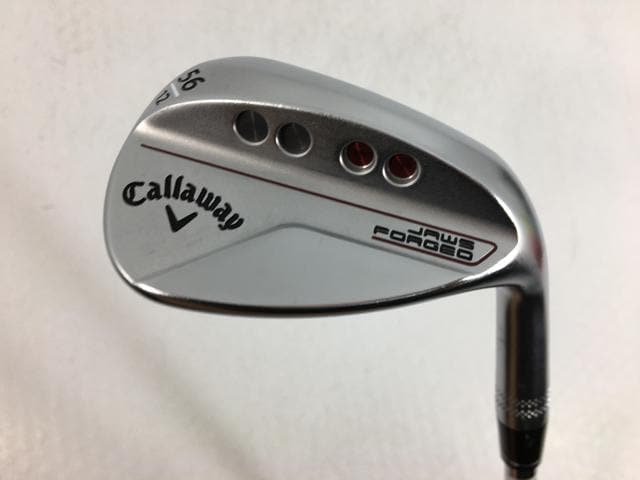 お買い得品！【中古ゴルフクラブ】キャロウェイ JAWS フォージド ウェッジ クローム 56.12 2023 (日本仕様) NSプロ MODUS3 TOUR115 SW【14日間返品OK】