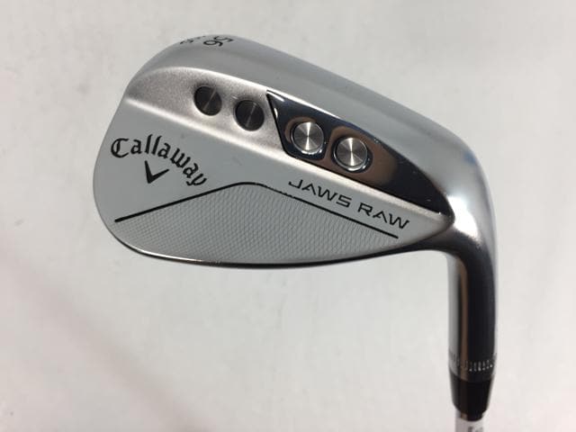 【中古ゴルフクラブ】【超美品】キャロウェイ JAWS RAW ウェッジ クロム 56S-10 (日本仕様) 2022 D/G SW【14日間返品OK】