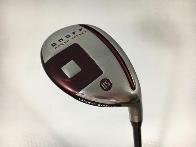 お買い得品！【中古ゴルフクラブ】ダイワ(グローブライド) ONOFF フェアウェイ ウィングス ユーティリティ 赤 (AKA) 2018 スムースキックMP-518U U5【14日間返品OK】