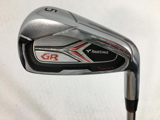 お買い得品！【中古ゴルフクラブ】(6本セット)ブリヂストン ツアーステージ Xブレード GR アイアン 2012 NSプロ 950GH ウェイトフロー 5〜9.P【14日間返品OK】