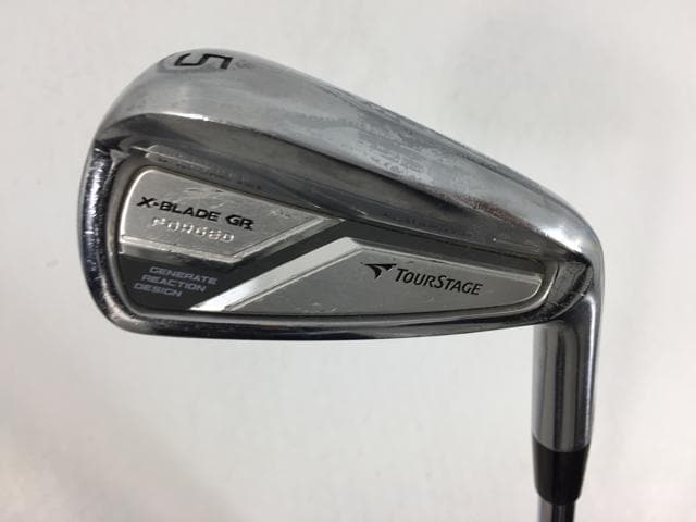 お買い得品！【中古ゴルフクラブ】(6本セット)ブリヂストン ツアーステージ Xブレード GR フォージド アイアン 2014 NSプロ 950GH 5〜9.P【14日間返品OK】