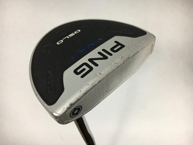 お買い得品！【中古ゴルフクラブ】ピン VAULT OSLO スレート 2016 オリジナルスチール パター【14日間返品OK】