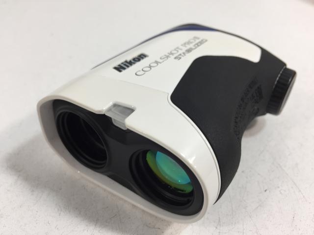 【中古ゴルフ用品】ニコン レーザー距離計 COOLSHOT PRO?(クールショットプロ2) STABILIZED [ホワイト]【14日間返品OK】