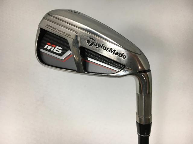 【中古ゴルフクラブ】(6本セット)テーラーメイド M6 アイアン 2019 (日本仕様) ツアーAD AD-55 5〜9.P【14日間返品OK】
