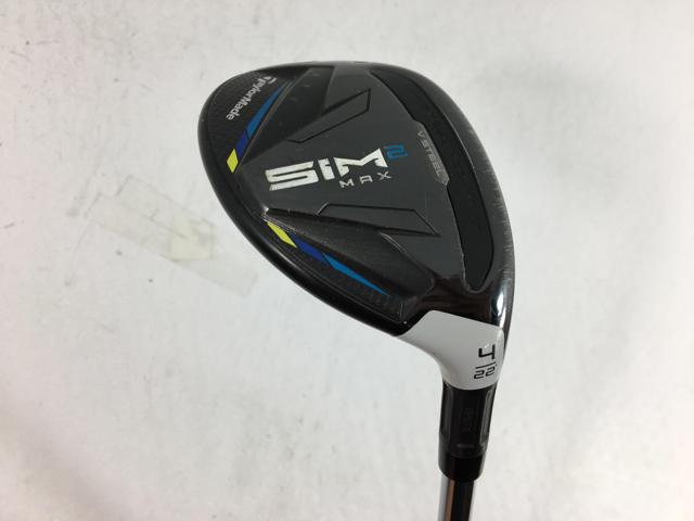 【中古ゴルフクラブ】テーラーメイド SIM2 MAX (シム2 マックス) レスキュー 2021 (日本仕様) KBS MAX MT85 JP スチール U4【14日間返品OK】
