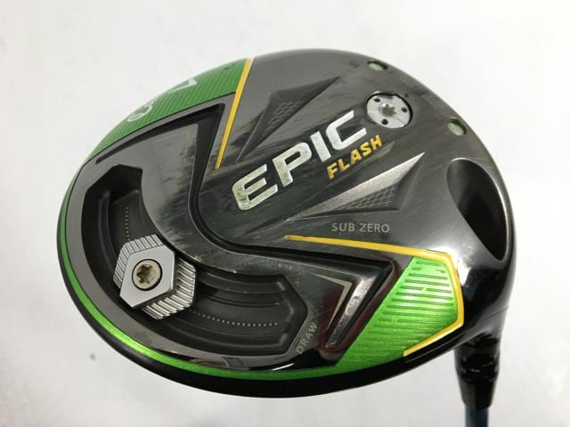 お買い得品！【中古ゴルフクラブ】キャロウェイ EPIC FLASH (エピック フラッシュ) SUB ZERO ドライバー 2019 (日本仕様) Motore Speeder 661 エボリューション5 1W【14日間返品OK】