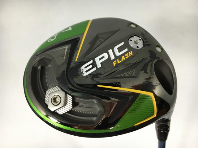 【中古ゴルフクラブ】キャロウェイ EPIC FLASH (エピック フラッシュ) SUB ZERO ドライバー 2019 (日本仕様) Motore Speeder 661 エボリューション5 1W【14日間返品OK】