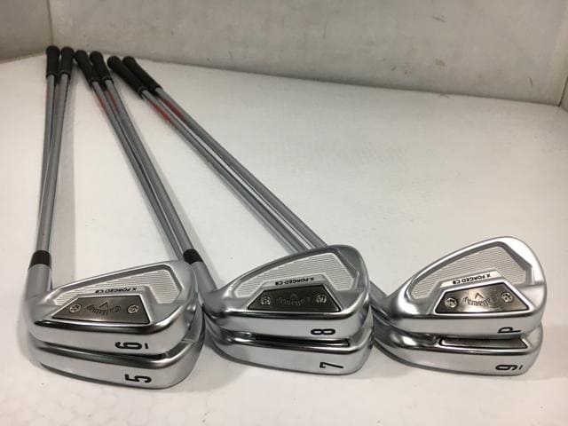 返品OK 【中古ゴルフクラブ】(6本セット)キャロウェイ Xフォージド CB